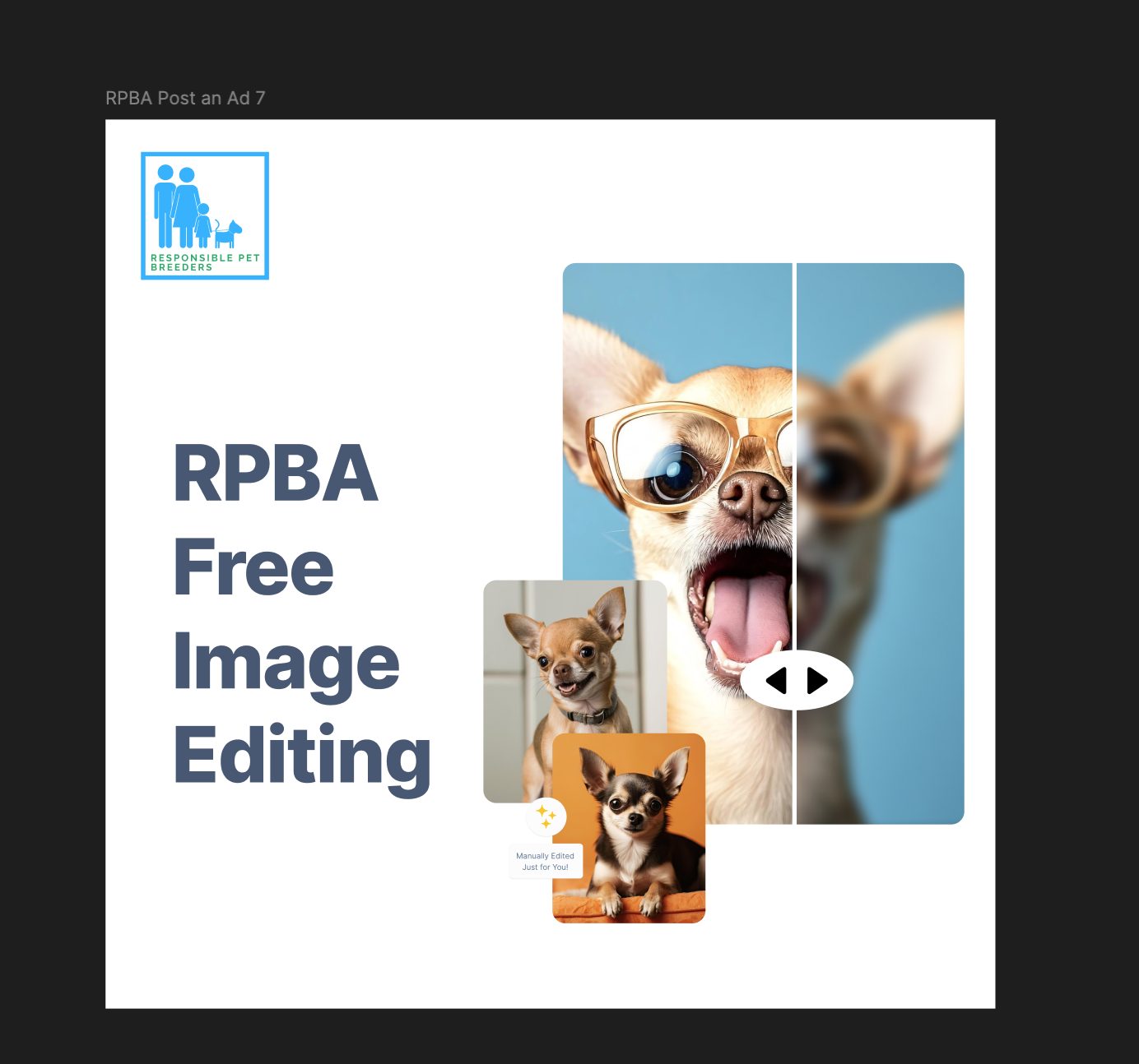 RPBA Free Image Editing - Responsible Pet Breeders